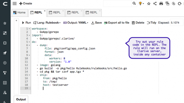 A DevOps REPL – Clarive